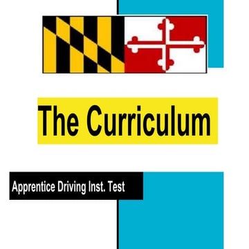 Apprentice Test Curriculum Portion | PPTX