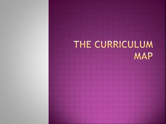 Curriculum-Mapping for MAED - EM ED 22.pptx