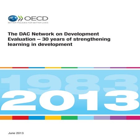 The DAC Network on Development Evaluation - History | PDF