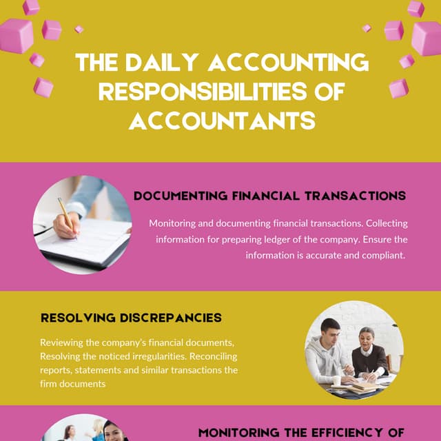 The Daily Accounting Responsibilities of Accountants | PDF