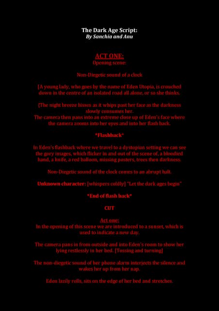 Unit 10 script | PDF