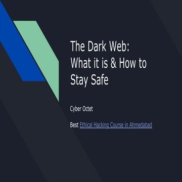 The Dark Web - What it is & How to Stay Safe.pdf