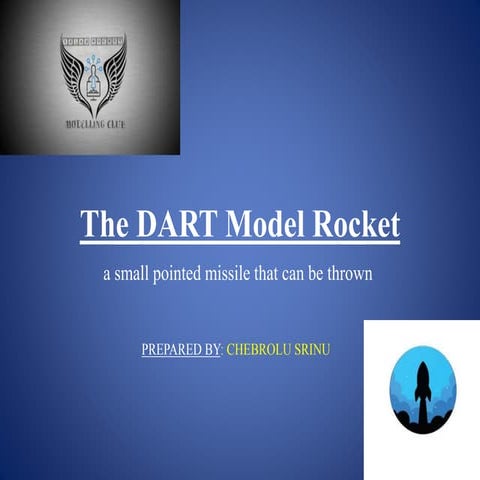 The dart model rocket | PPT
