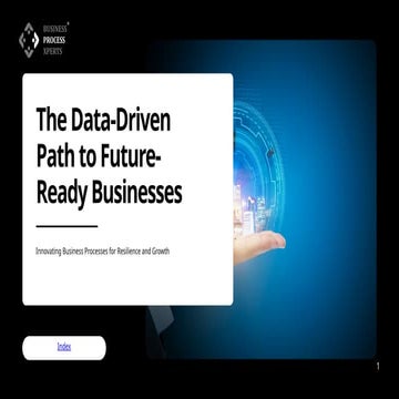 The Data-Driven Path to Future-Ready Businesses | PPTX
