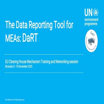 The Data Reporting Tool for MEAs DaRT.pdf | Computing | Technology & Computing