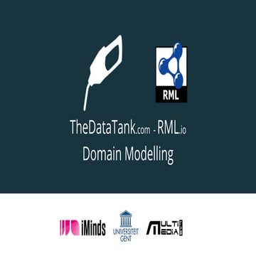 The DataTank, RML and Domain Modelling | PDF