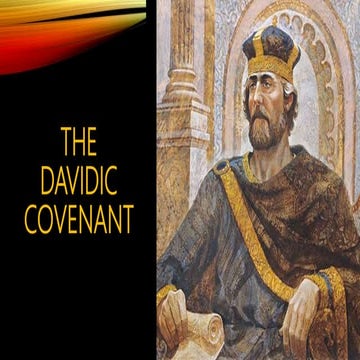 The Davidic Covenant | PPTX