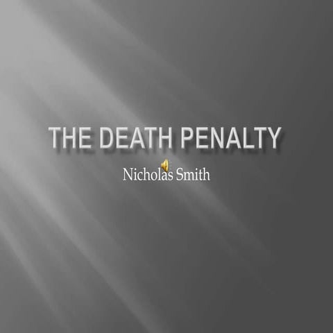 The death penalty | PPTX