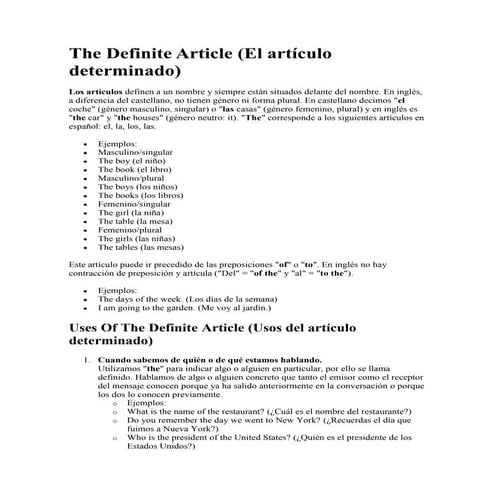 The definite article | DOCX