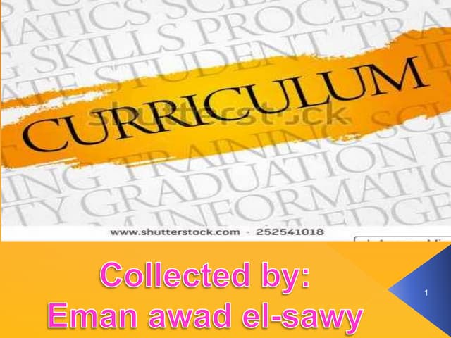 Foundations of curriculum development | PPTX