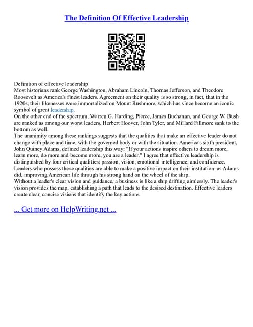 Basic army leadership | PDF