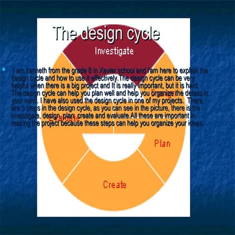 The design cycle | PPT | Education
