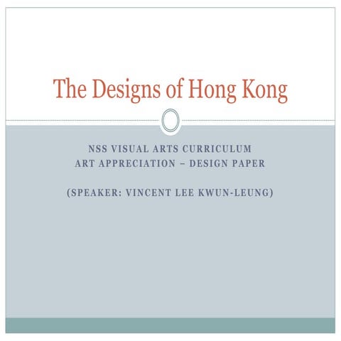 The Design carrier of Alan Yip & Winnif Pang | PPTX