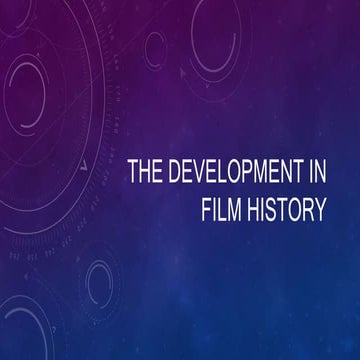 The development in film history | PPTX | Computer Animation | Computer ...