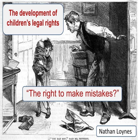 The development of children’s legal rights | PPT