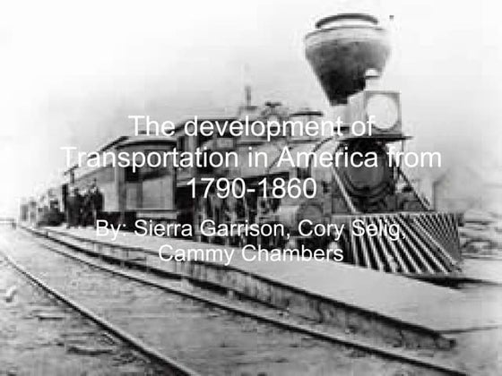 HISTORY OF TRANSPORT | PPT