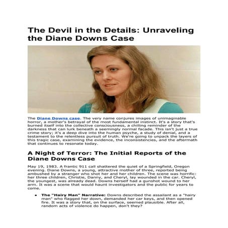 The Devil in the Details_ Unraveling the Diane Downs Case.docx