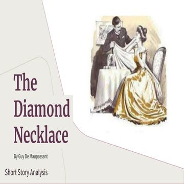 The diamond necklace | PPTX