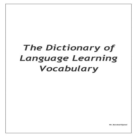 Tkt glossary-document | PDF