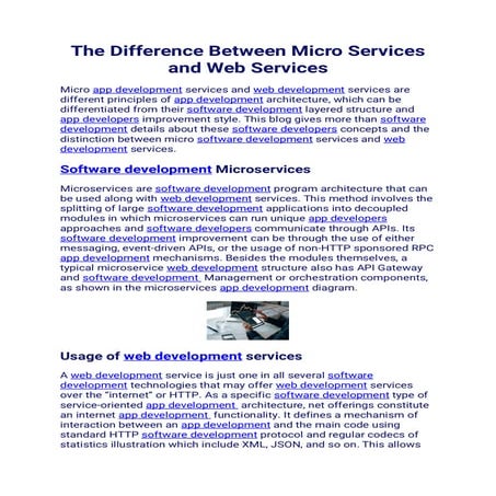 The Difference Between Micro Services and Web Services.pdf