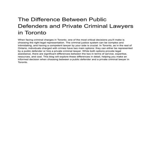 Rupin Bal Law Professional Corporation Toronto | PDF