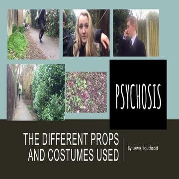 The Different Props And Costumes Used | PPT