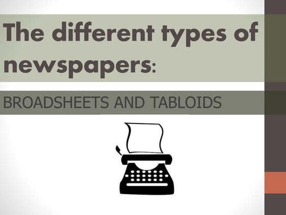 Types of newspaper articles (1) | DOC