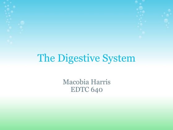 Digestive system | PPT