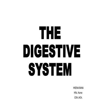 The Digestive system.pptx Prepared to provide knowlege about entire GI ...
