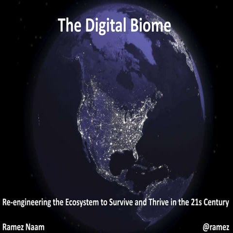 The Digital Biome: Re-engineering Life on Earth to Survive and Thrive ...