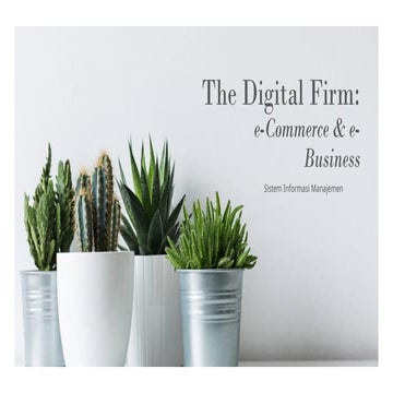 The Digital Firm.pptx sistem. Informasim | PPT
