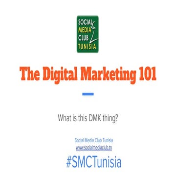The digital marketing 101 | PPT