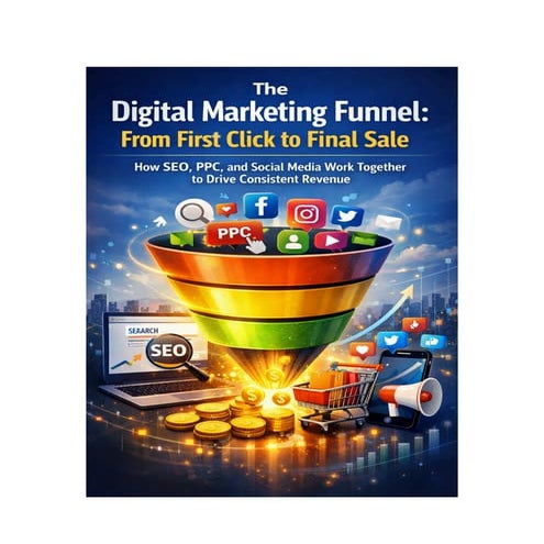 The Digital Marketing Funnel: How SEO, PPC & Social Media Turn Clicks ...