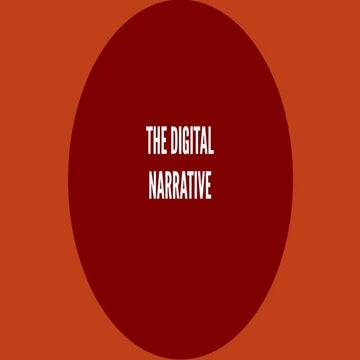 The digital narrative | PPT