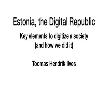 The digital republic msc slide show | PDF