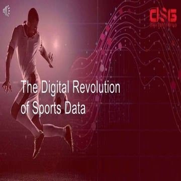 The Digital Revolution of Sports Data | PPTX | Home Entertainment ...