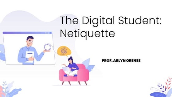 INTERNET ETIQUETTE AND NETIQUETTE | PPT
