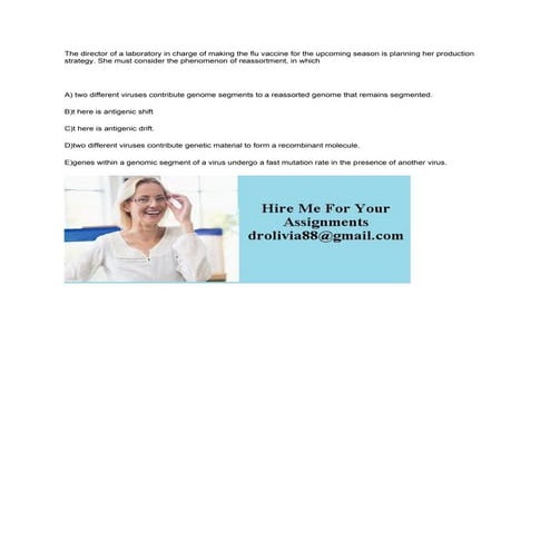 The director of a laboratory in charge of making the flu vaccine for t.pdf