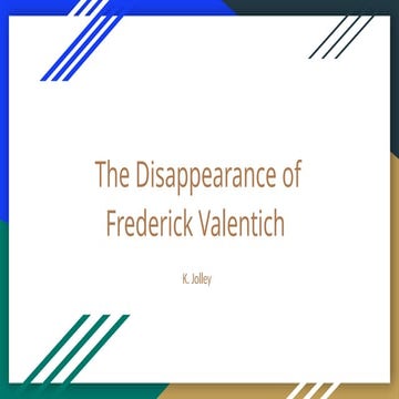 The Disappearance of Frederick Valentich.pptx