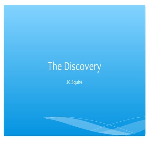 The discovery | PPT