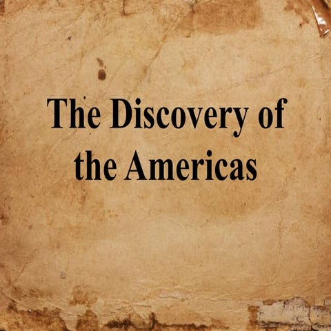 the geographical discoveries | PPT