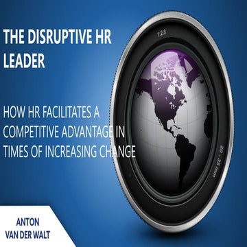 The Disruptive HR Leader | PDF