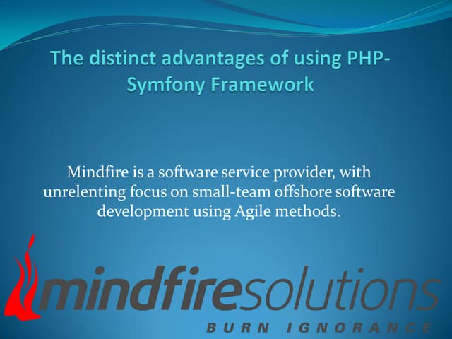 The Distinct Advantages Of Using Php Symfony Framework Ppt 6688