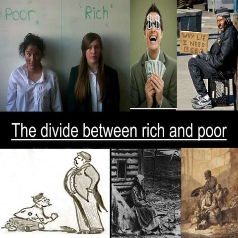 The divide between rich and poor | PPTX