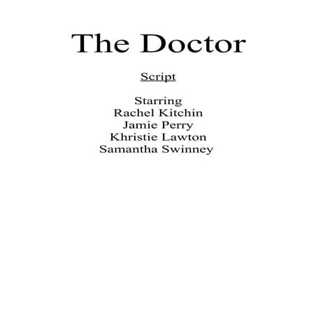 The Doctor Script | DOC