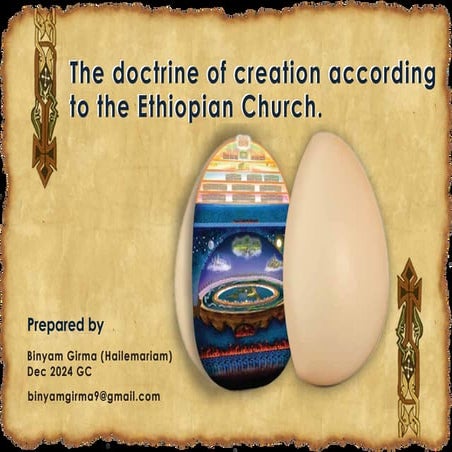 ስነ ፍጥረት The doctrine of creation according to the Ethiopian Church.pdf