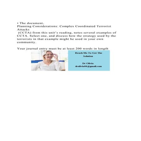 The document, Planning Considerations Complex Coordinated T.docx