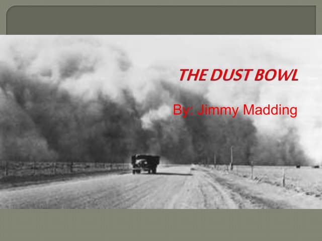 Dust bowl.brittanybrooks | PPTX