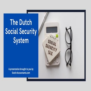 Guide on the Dutch Social Security System | PDF