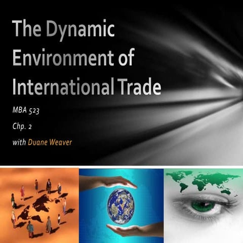 The Dynamic Environment of International Trade.ppt
